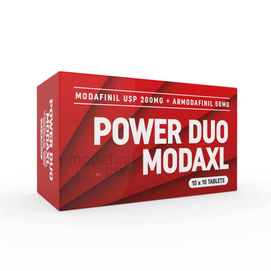 Buy Power Duo ModaXL 250mg Modafinil + Armodafinil Pills [OTC ...